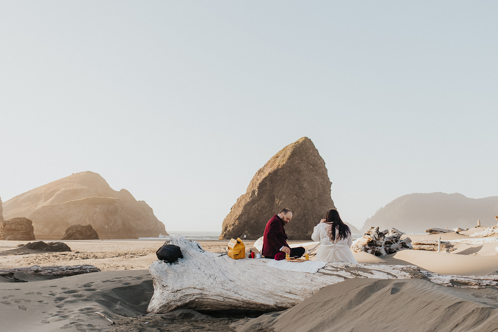 Keyhole Arch Oregon Coast Elopement | Showit Blog