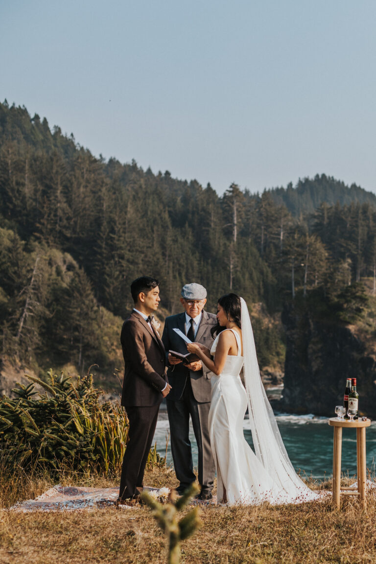 Secret Beach Elopement on the Oregon Coast | Showit Blog