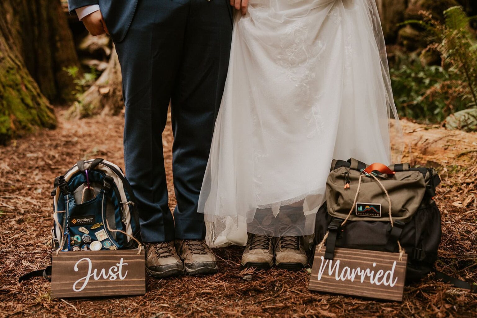 What Shoes to Wear for Your Hiking Elopement - Venturing Vows