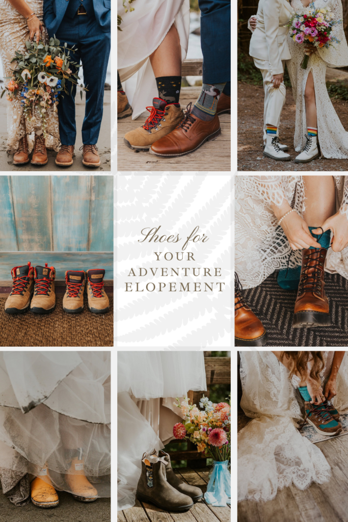 What Shoes to Wear for Your Hiking Elopement | Showit Blog
